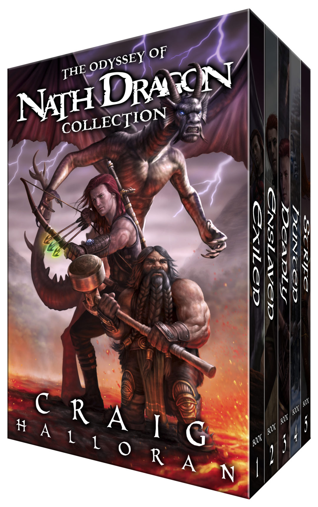 Odyssey of Nath Dragon Series - Craig Halloran